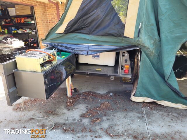 2007 Customline Soft Floor camper trailer