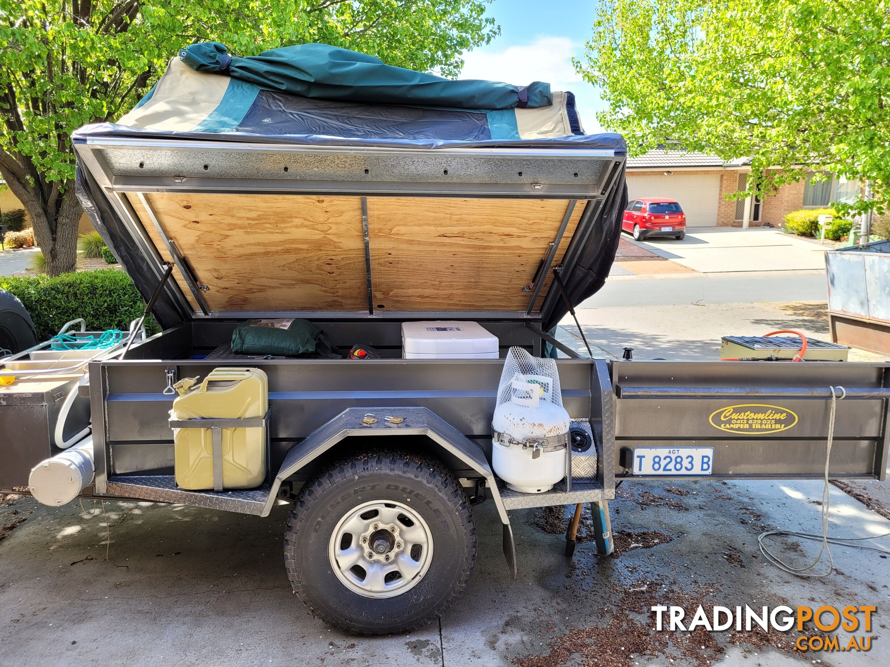 2007 Customline Soft Floor camper trailer