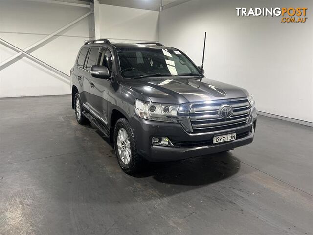 2018 TOYOTA LANDCRUISER LC200 SAHARA 4x4 4D WAGON