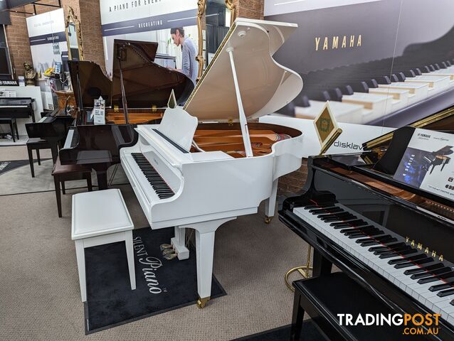 Yamaha GB1K Baby Grand Piano in White
