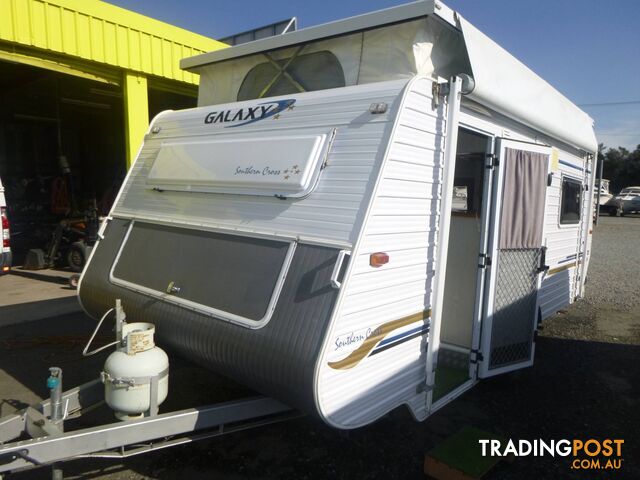 GALAXY SOUTHERN CROSS 17FT POP TOP CARAVAN