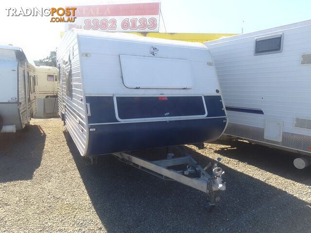 USED 2009 REGENT CRUISER SERIES 3 18 SINGLE AXLE TOURING CARAVAN