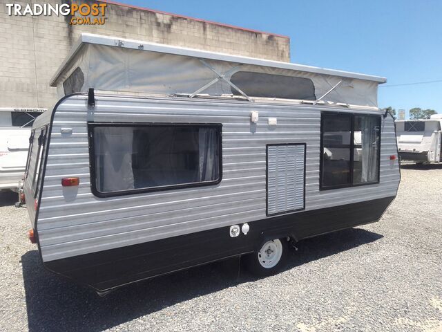 VISCOUNT POP TOP 16FT TOURING ON SITE CARAVAN