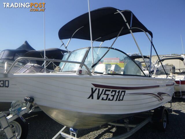 BROOKER 485 BAY CHASER YAMAHA 70HP OUTBOARD AND TRAILER