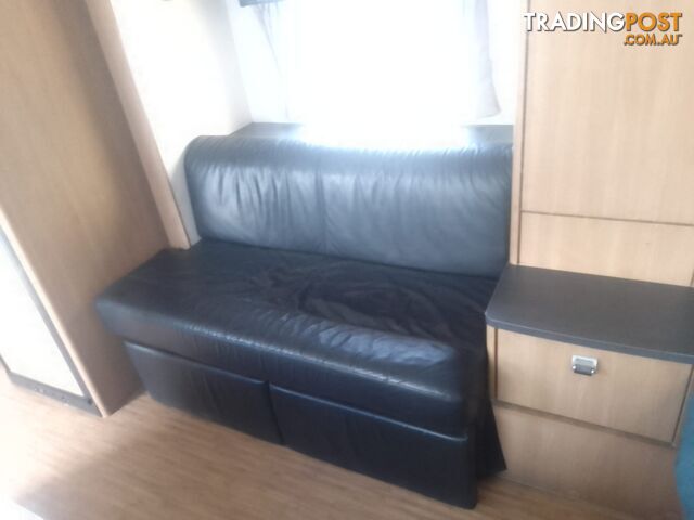 USED 2013 JAYCO STERLING 25FT SLIDE A SIDE DUAL AXLE TOURING CARAVAN