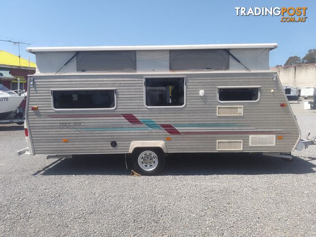 USED 2001 COROMAL SEKA POP TOP SINGLE AXLE TOURING CARAVAN