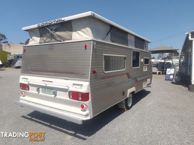 USED 2001 COROMAL SEKA POP TOP SINGLE AXLE TOURING CARAVAN