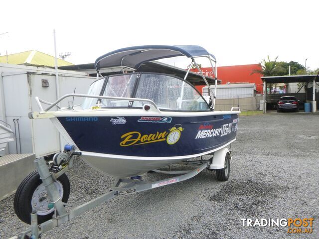 BROOKER 475 FREEDOM 60HP MERCURY 4 STROKE AND TRAILER