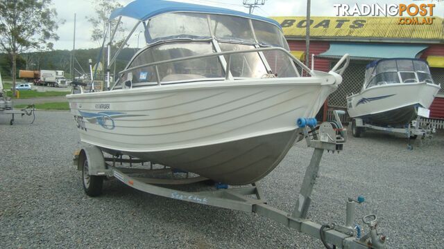 ALLYCRAFT INTRUDER 435 2008 4 35M RUNABOUT WITH 50HP MERCURY 2008 FOUR ...
