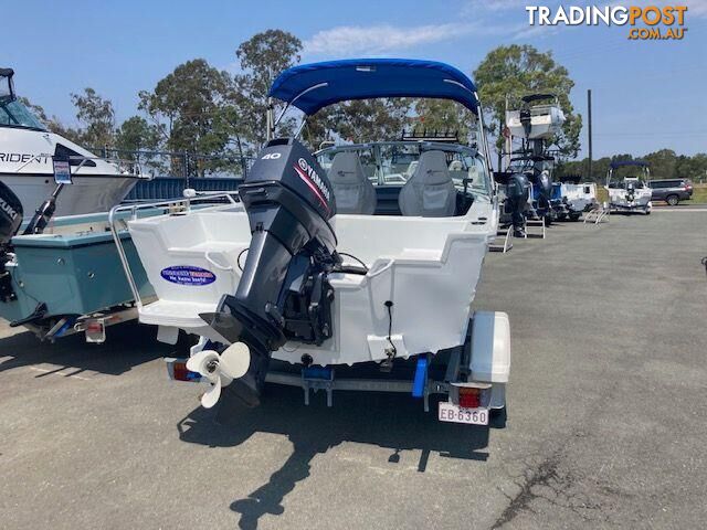 USED QUINTREX 430 FISHABOUT WITH YAMAHA 40HP FOR SALE