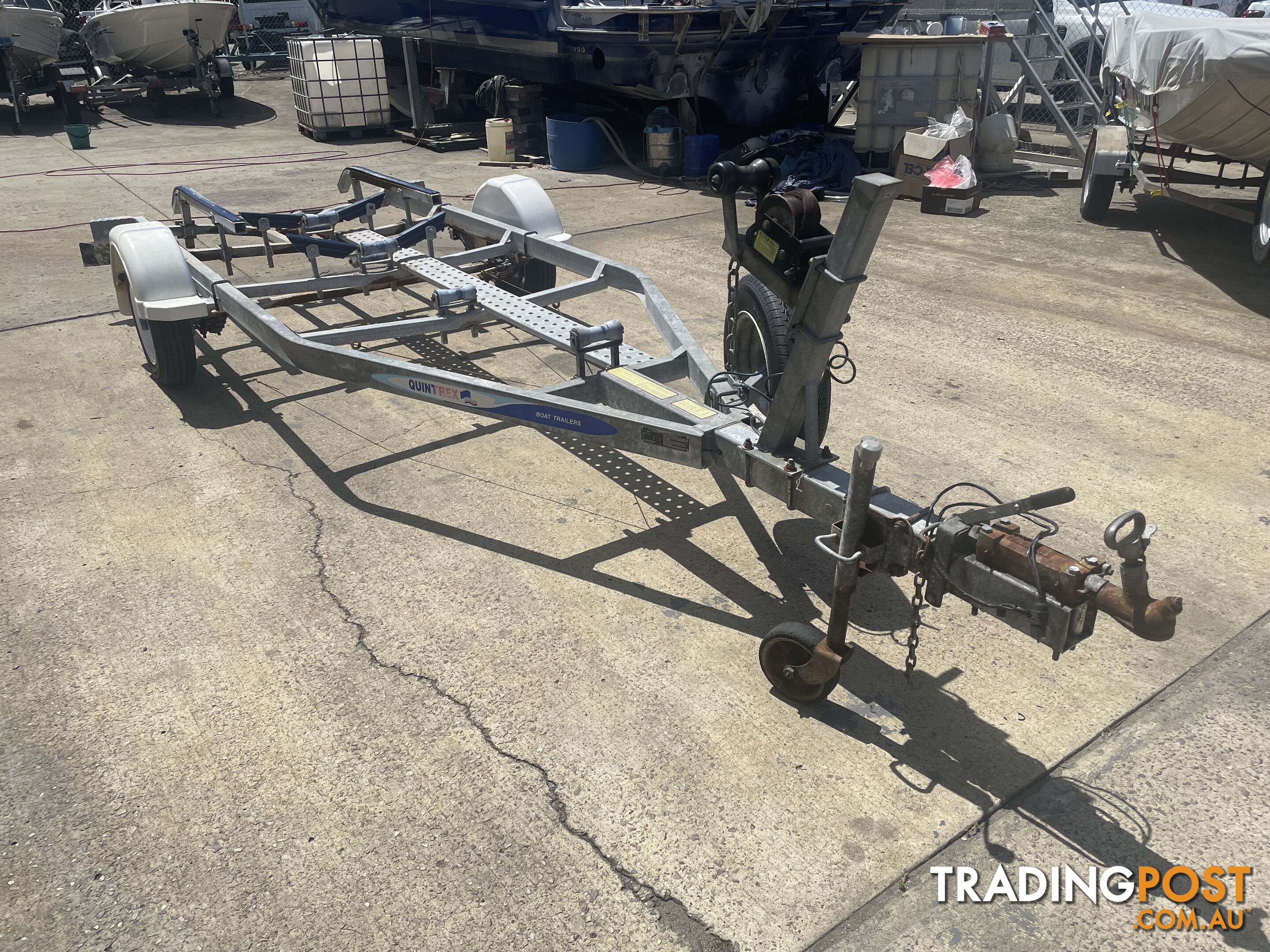 2006 V Hull Dunbier Boat Trailer