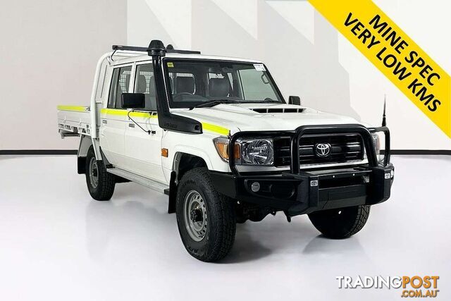 2023 TOYOTA LANDCRUISER LC79 WORKMATE VDJL79R DOUBLE C CHAS