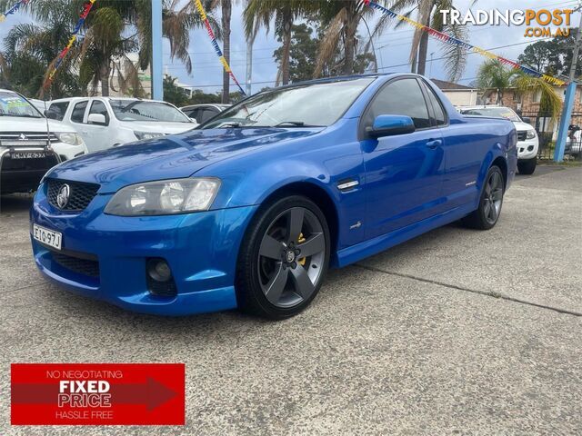 2011 HOLDEN UTE SV6THUNDER VEII UTILITY