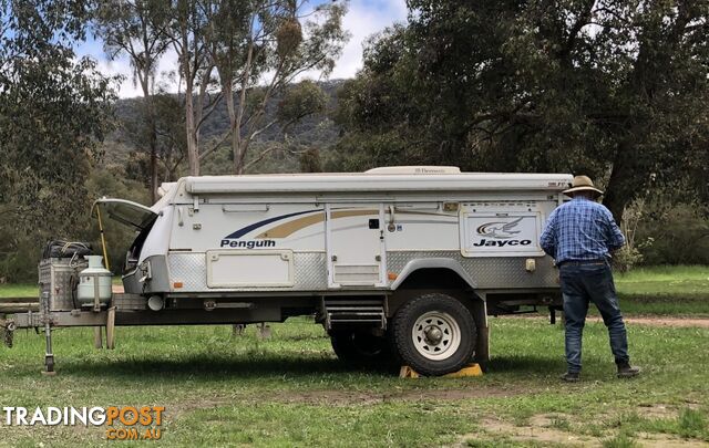 2010 Jayco PENGUIN OUTBACK Wind Up Camper Ready for off road Adventure ...
