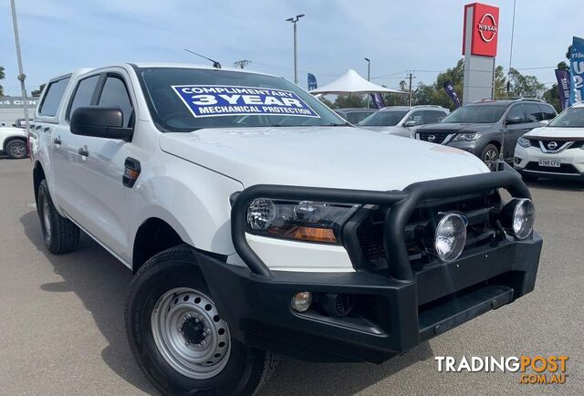 2016 FORD RANGER PX MKII 4X4 DUAL RANGE XL DUAL CAB UTILITY