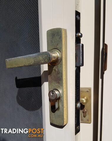Security Doors 3 Point Locking Single Door and Double Door Set