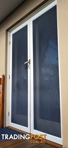 Security Doors 3 Point Locking Single Door and Double Door Set