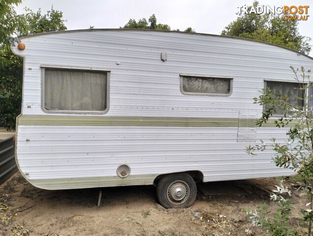 1970 something vintage caravan