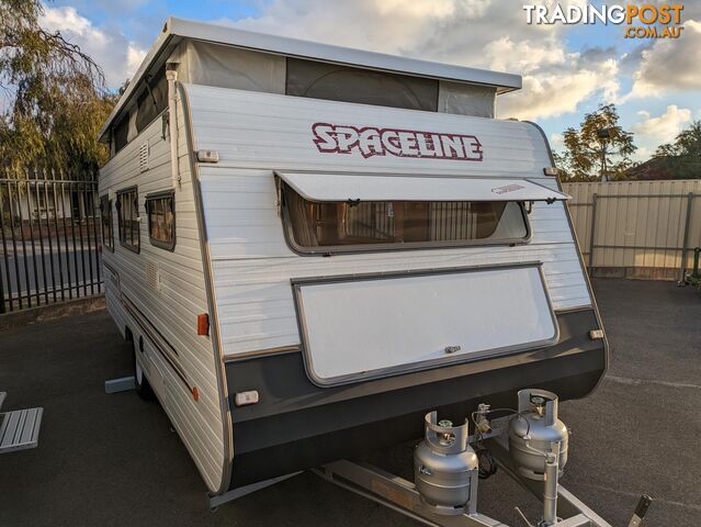 17FT 1996 SPACELINE SUNCHASER POP TOP CARAVAN