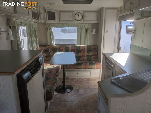 1998 17FT ISLAND STAR CONCORDE CARAVAN