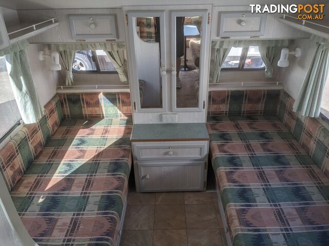 1998 17FT ISLAND STAR CONCORDE CARAVAN