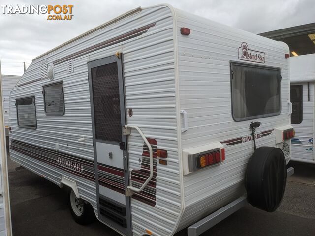 1998 17FT ISLAND STAR CONCORDE CARAVAN