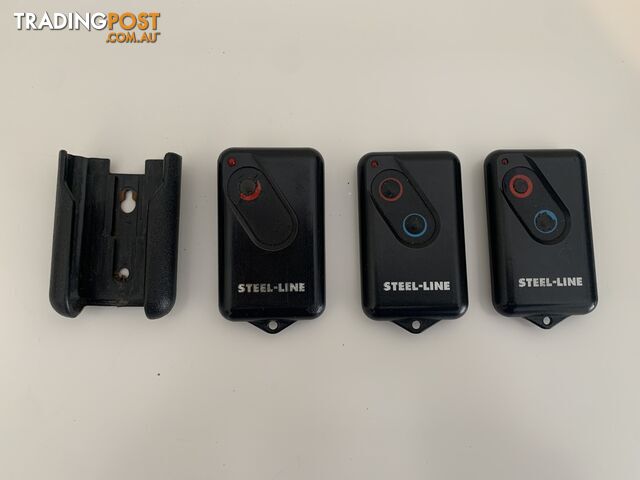3 Steel Line genuine Remote Controls