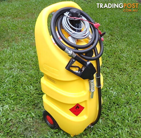 New Italian 110L Diesel Fuel Cell Tank with 12v Pump Bowser trigger