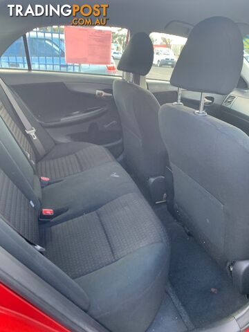 2009 TOYOTA COROLLA ASCENT ZRE152R MY09 4D SEDAN