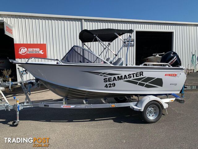 2026 STACER 429 SEA MASTER WITH MERCURY 60HP EFI 4 STROKE