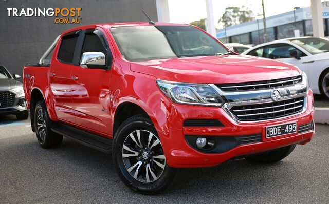 2019 HOLDEN COLORADO LTZ RG UTE