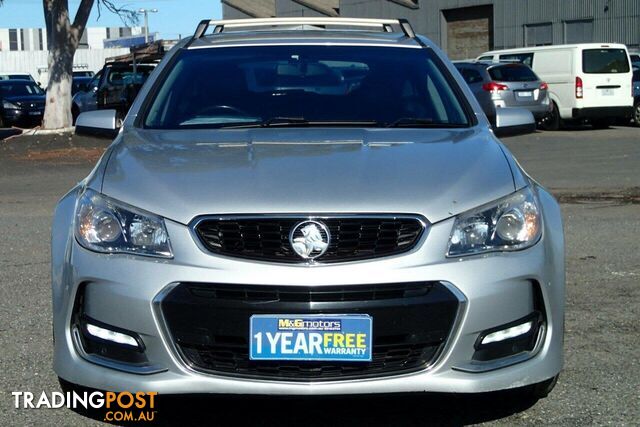 2017 HOLDEN COMMODORE SV6 VF II MY17 WAGON 4 DOORS 5 SEATS