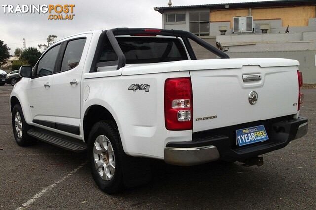 2012 HOLDEN COLORADO LTZ 4X4 RG UTE TRAY 4 DOORS 5 SEATS