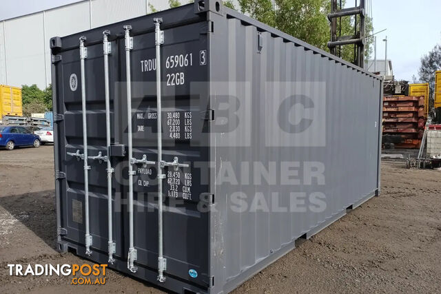 20 STANDARD HEIGHT SHIPPING CONTAINER
