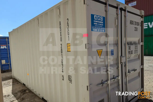 20 STANDARD HEIGHT SHIPPING CONTAINER