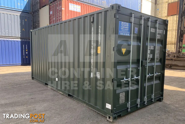 20 STANDARD HEIGHT SHIPPING CONTAINER