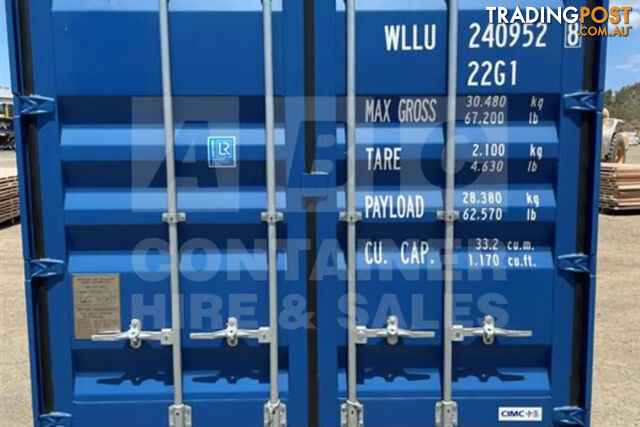 20 STANDARD HEIGHT SHIPPING CONTAINER