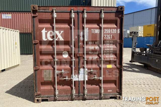 20 STANDARD HEIGHT SHIPPING CONTAINER