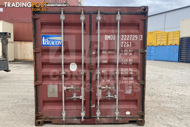 20 STANDARD HEIGHT SHIPPING CONTAINER