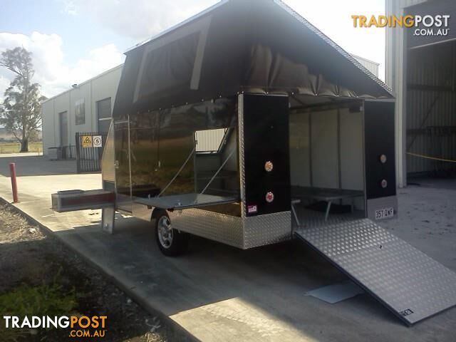 BUILD YOU A TRAILER LIKE THIS ONE ENCLOSED CAMPER TRAILER