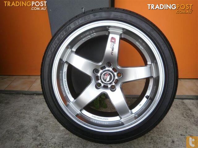 WHEELS TYRES LENSO PROJECT D 18 INCH ALLOY WHEELS