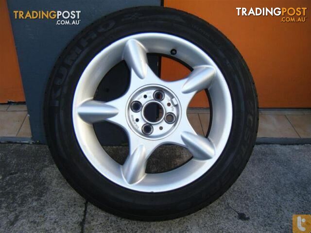 MINI COOPER 16 INCH GENUINE ALLOY WHEELS