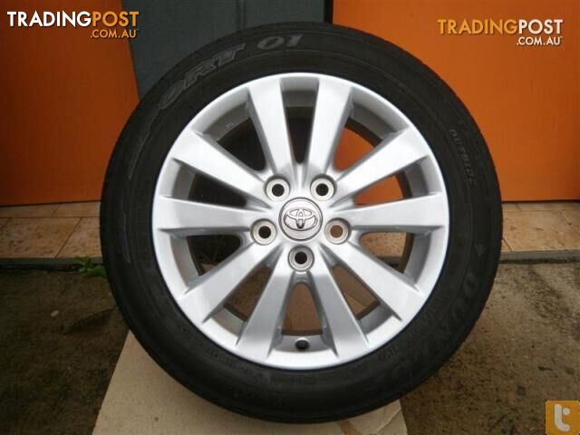 WHEELS TYRES TOYOTA COROLLA LEVIN 16 GENUINE ALLOYS