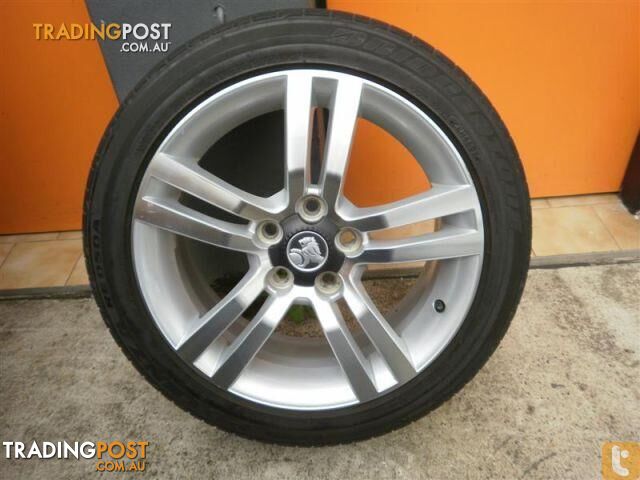 WHEELS TYRES HOLDEN VE SS 18 INCH GENUINE ALLOYS