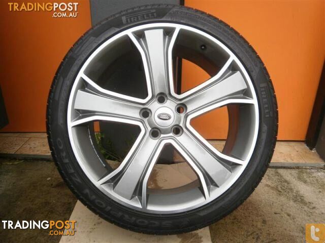 WHEELS TYRES RANGE ROVER SPORT 22 INCH GENUINE ALLOYS