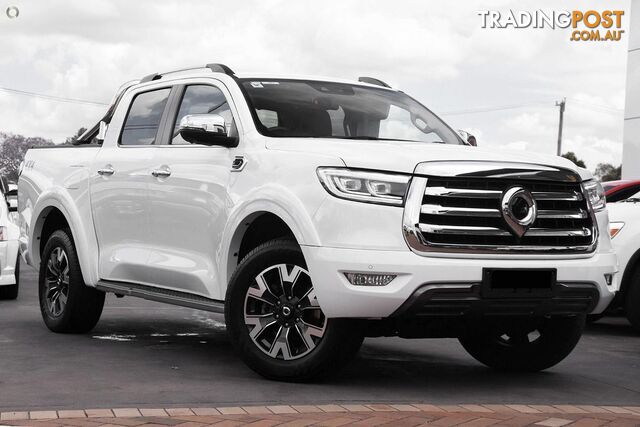 2023 GWM UTE CANNON VANTA NPW 4X4 DUAL CAB UTILITY 2023 GWM UTE CANNON VANTA NPW 4X4 DUAL CAB UTILITY