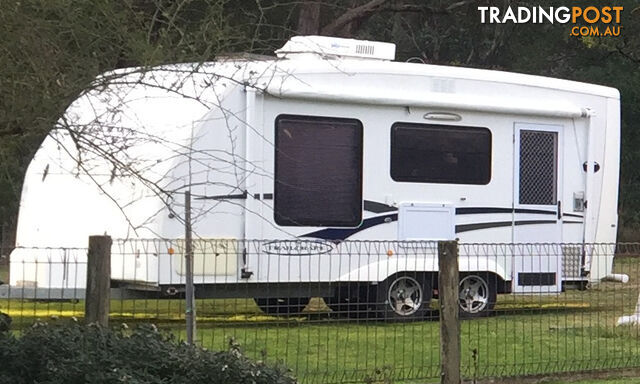 Caravan 18 foot dual axle Trailcraft Panorama fully appointed