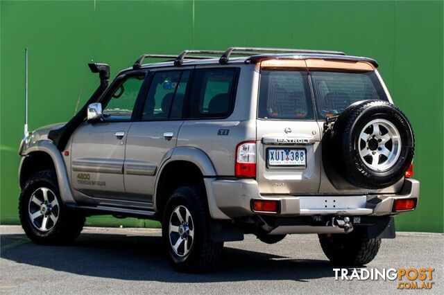2002 Nissan Patrol Ti GU III Wagon