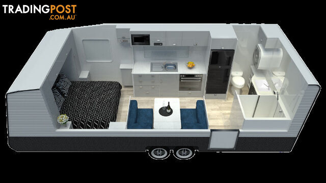 RAZOR 175 SINGLE AXLE CARAVAN