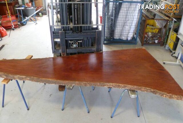 Large Aged Red Gum Timber Slab Dressed Redgum Table top